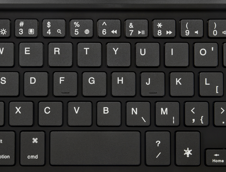 JTT Online Shop『iPad mini/mini Retina用 光るワイヤレスキーボード Bookey Light』