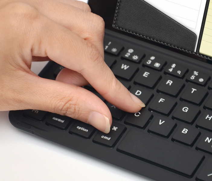 JTT Online Shop『iPad mini/mini Retina用 光るワイヤレスキーボード Bookey Light』