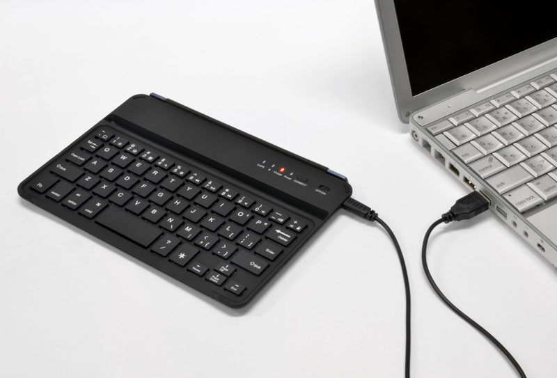 JTT Online Shop『iPad mini/mini Retina用 光るワイヤレスキーボード Bookey Light』