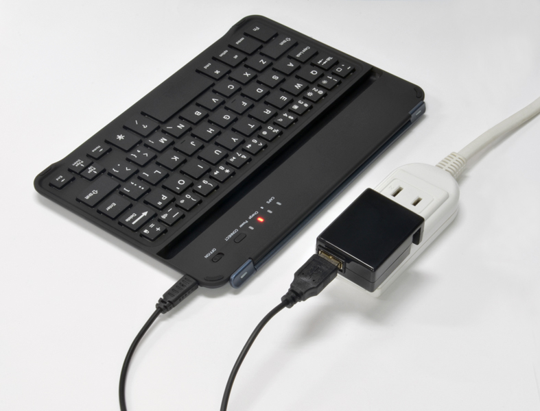 JTT Online Shop『iPad mini/mini Retina用 光るワイヤレスキーボード Bookey Light』
